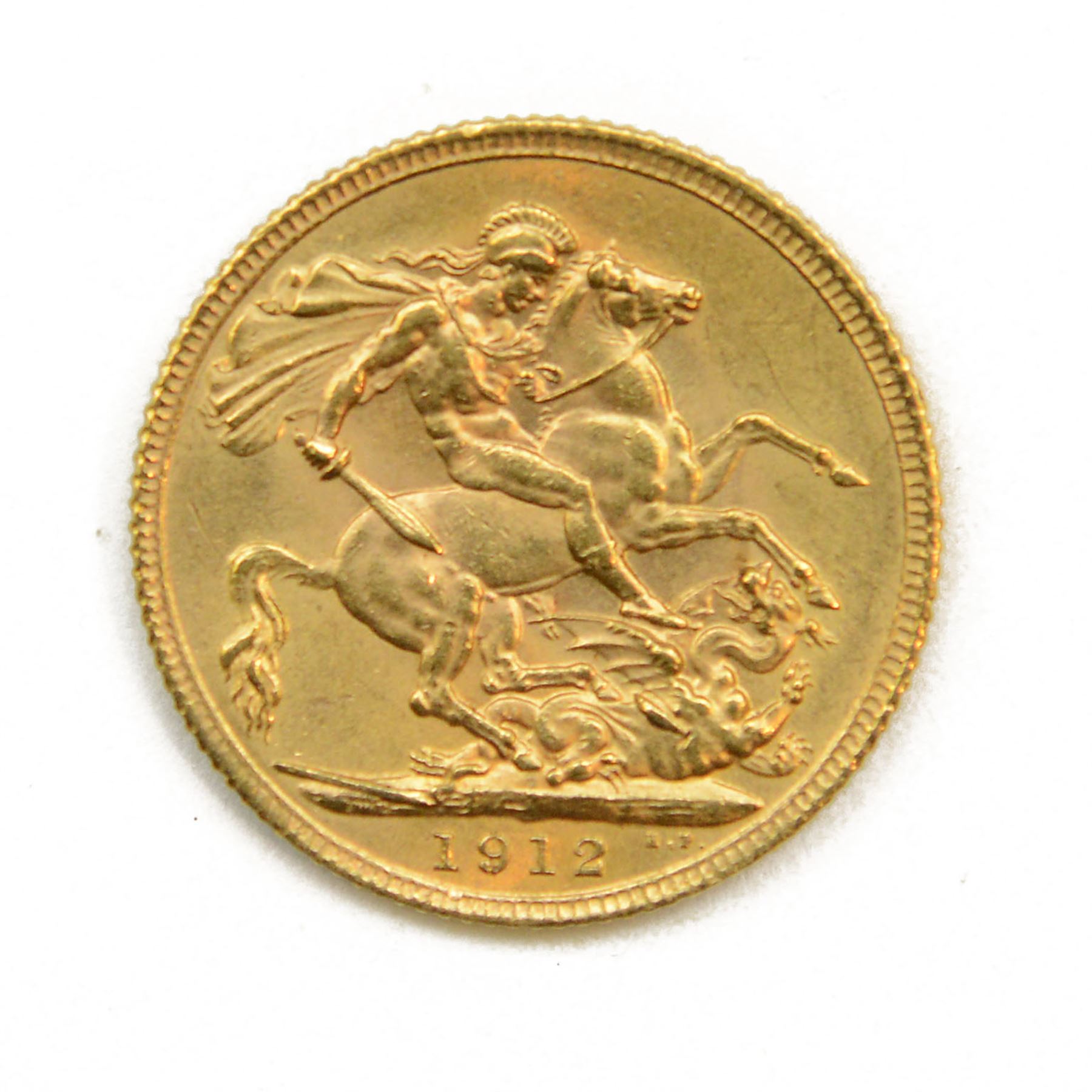 King George V 1912 gold full sovereign coin | Coins, Tokens & Banknotes ...