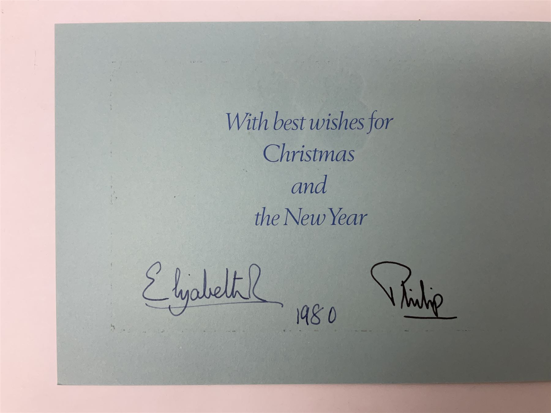 Queen Elizabeth 2 Signature Lot 29 H.M. Queen Elizabeth II And