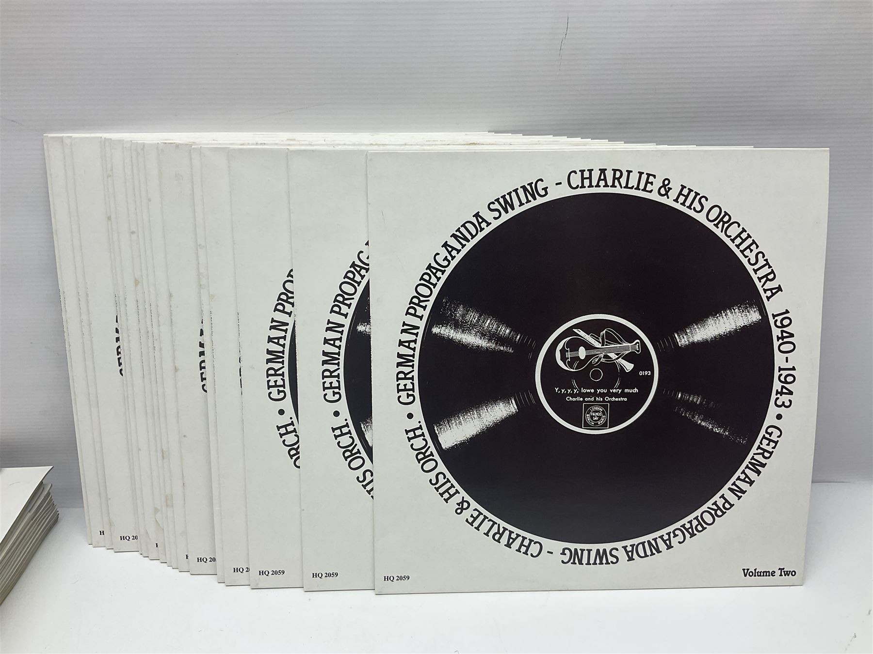 German Propaganda Swing - twenty sets of three 1987/88 33.33rpm LP ...