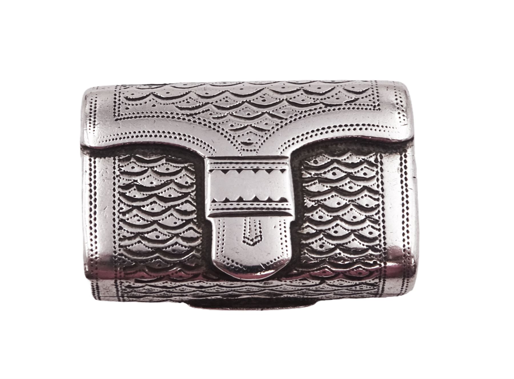 George III silver vinaigrette - The Silver Sale