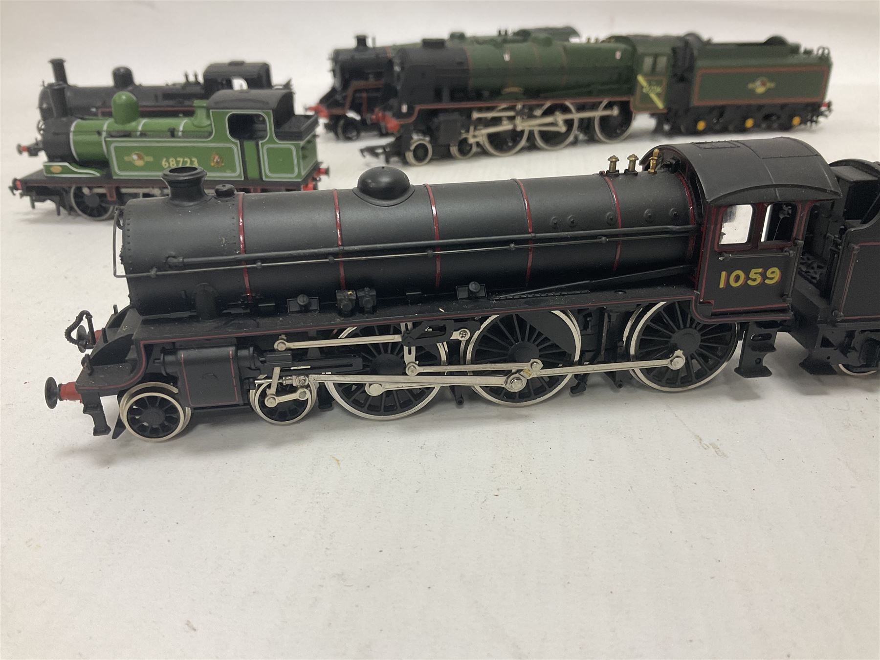 Bachmann ‘00’ gauge - six model steam locomotives comprising J72 Class ...