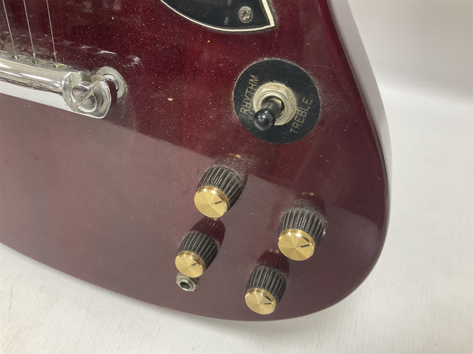 Gibson Epiphone SG six string electric guitar, with cherry red mahogany ...