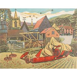 Frederick George Austin (British 1902-1990): 'Suffolk Farm' - Fine ...