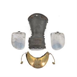 19th century French gilt brass gorget | Militaria | 128368