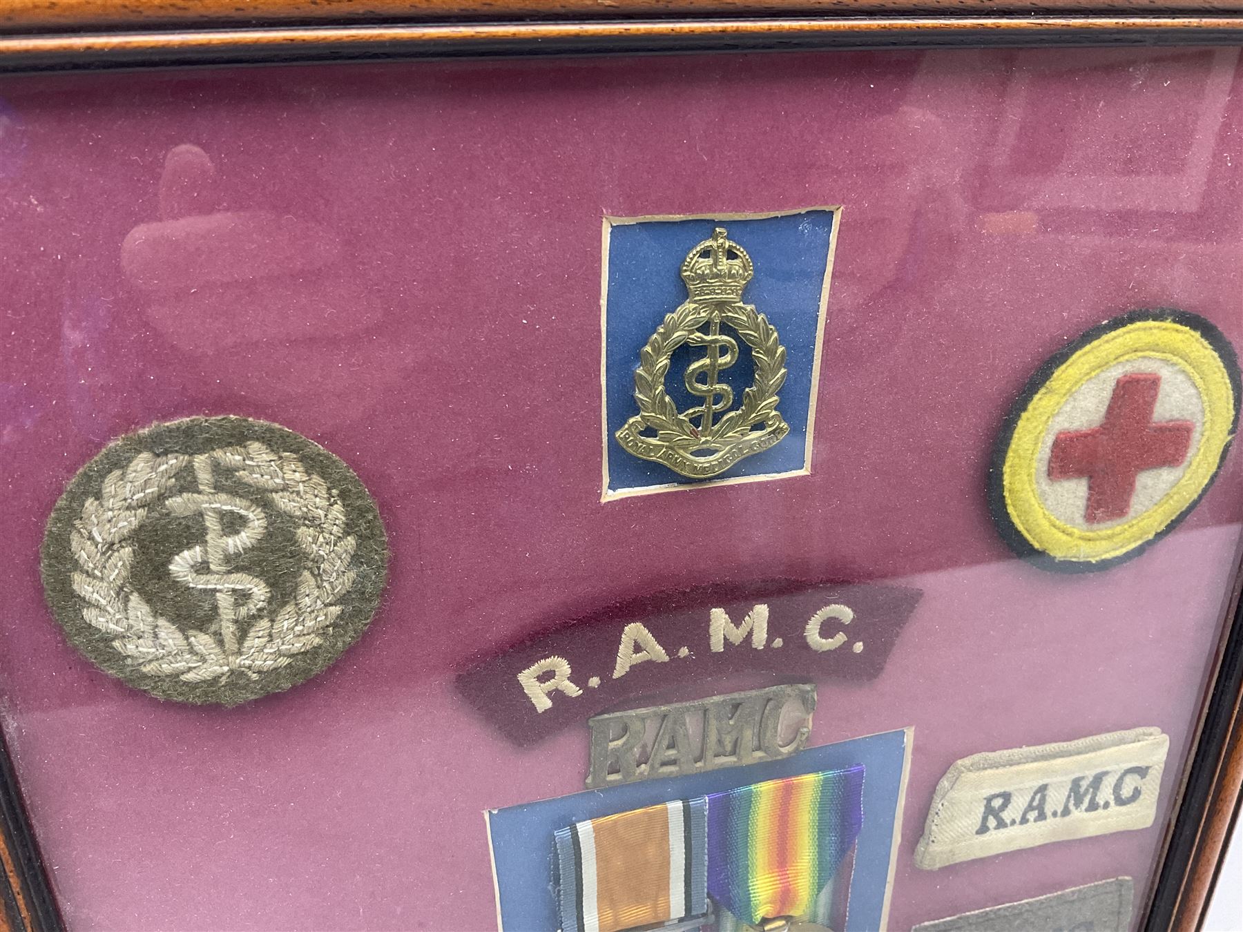 WW1 pair of medals comprising British War Medal and Victory Medal ...