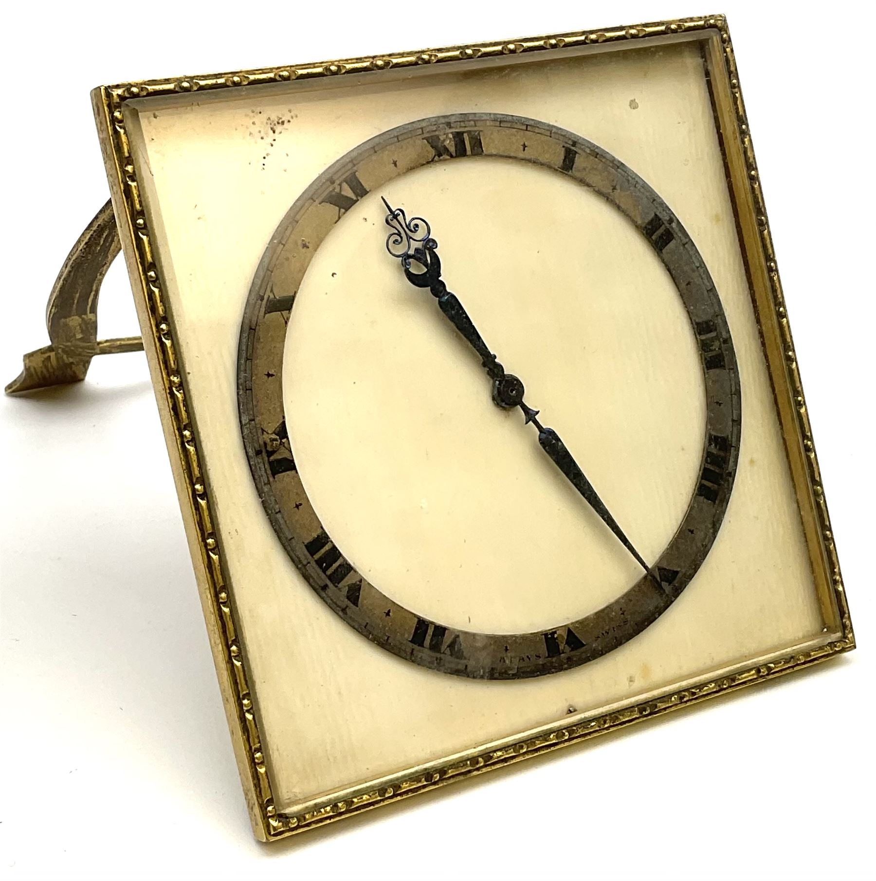 An early 20th century ivory desk clock | Clocks & Barometers | 17692