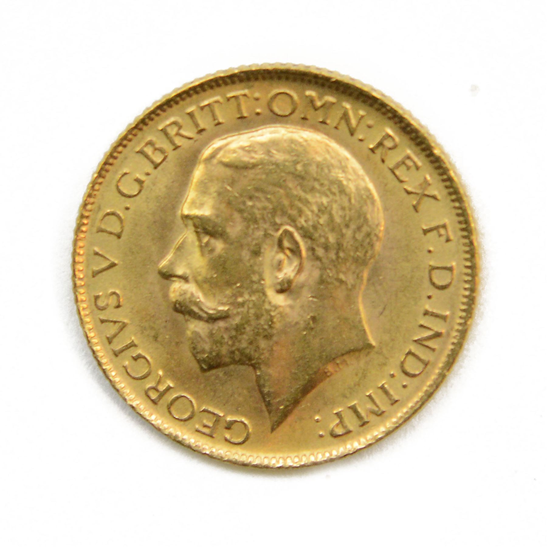 King George V 1912 gold full sovereign coin | Coins, Tokens & Banknotes ...
