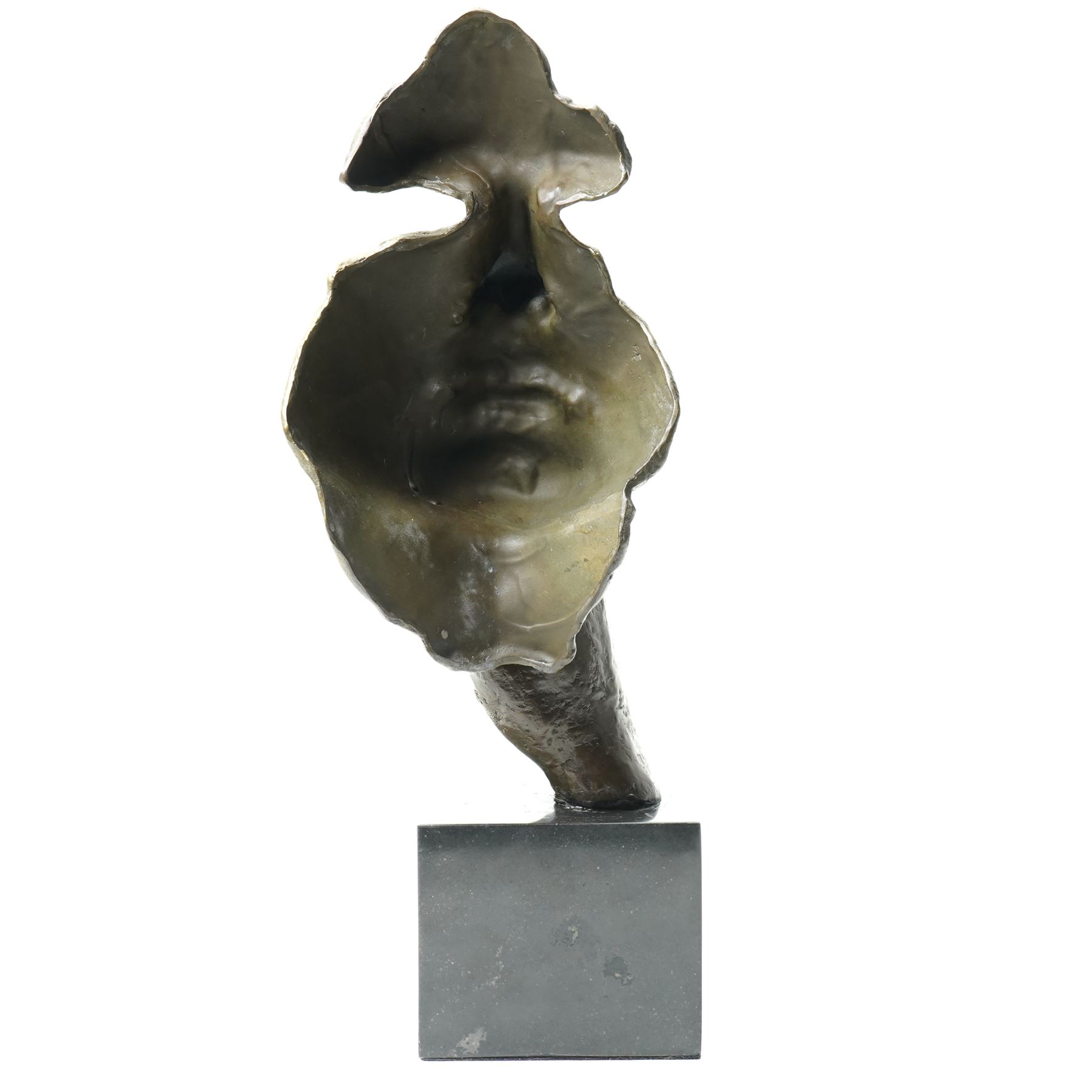 After Salvador Dali (Spanish 1904-1989) 'Serenity'- bronze figure with ...
