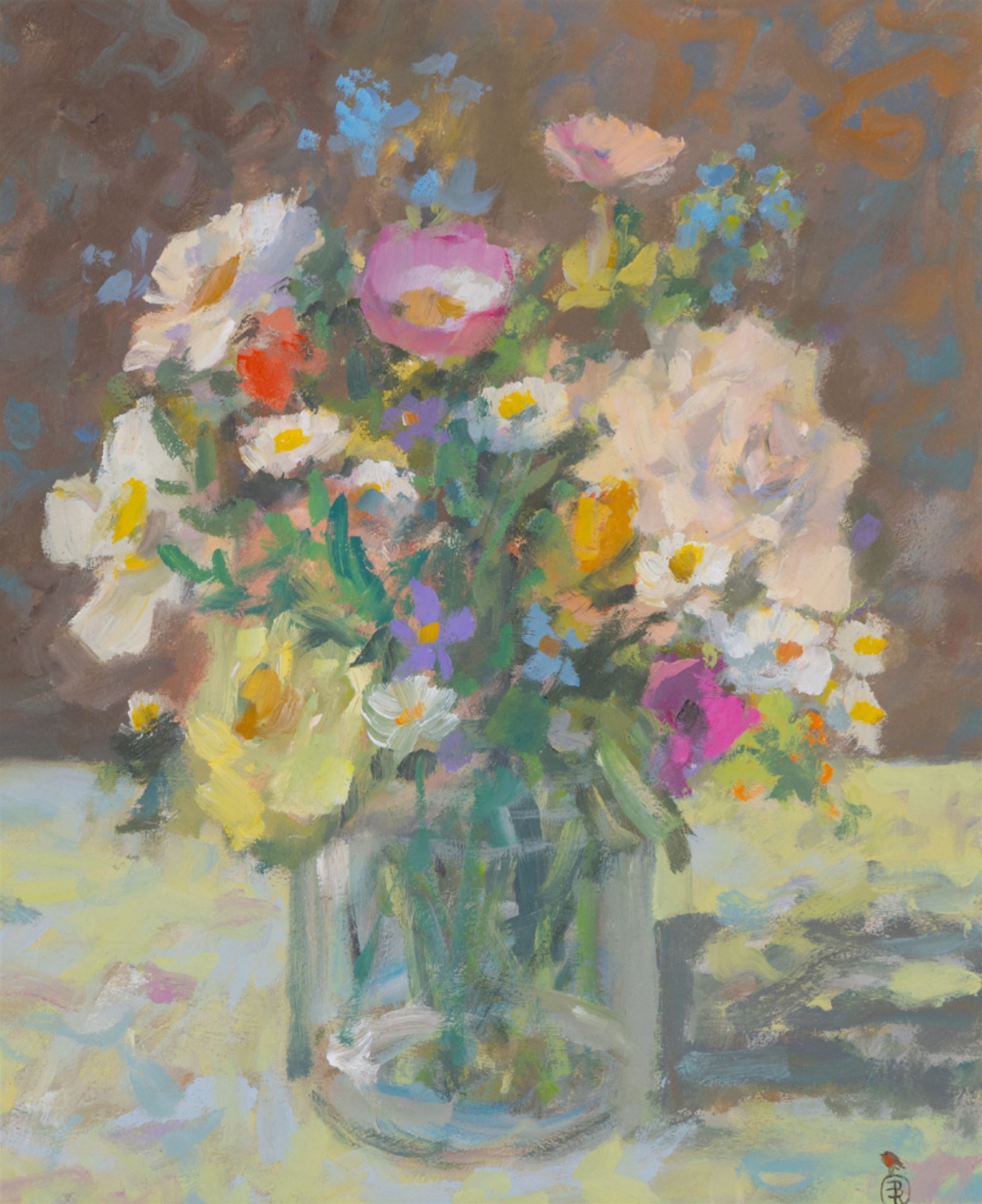 Robin Dudley Bailey RCA (British 1931-): 'Summer Arrangement' still ...