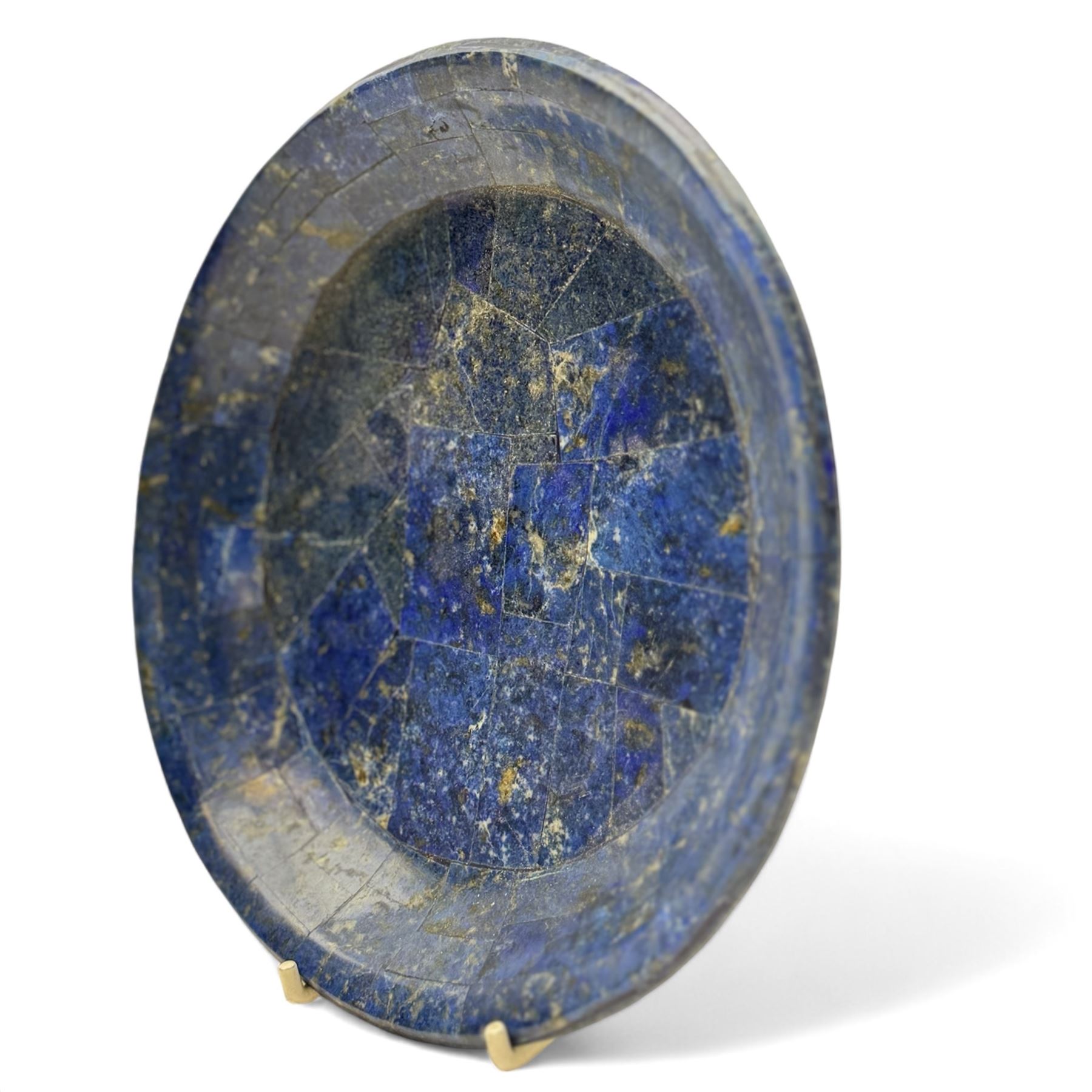Lapis lazuli mosaic shallow dish | Wood, Metal & Other Decorative ...