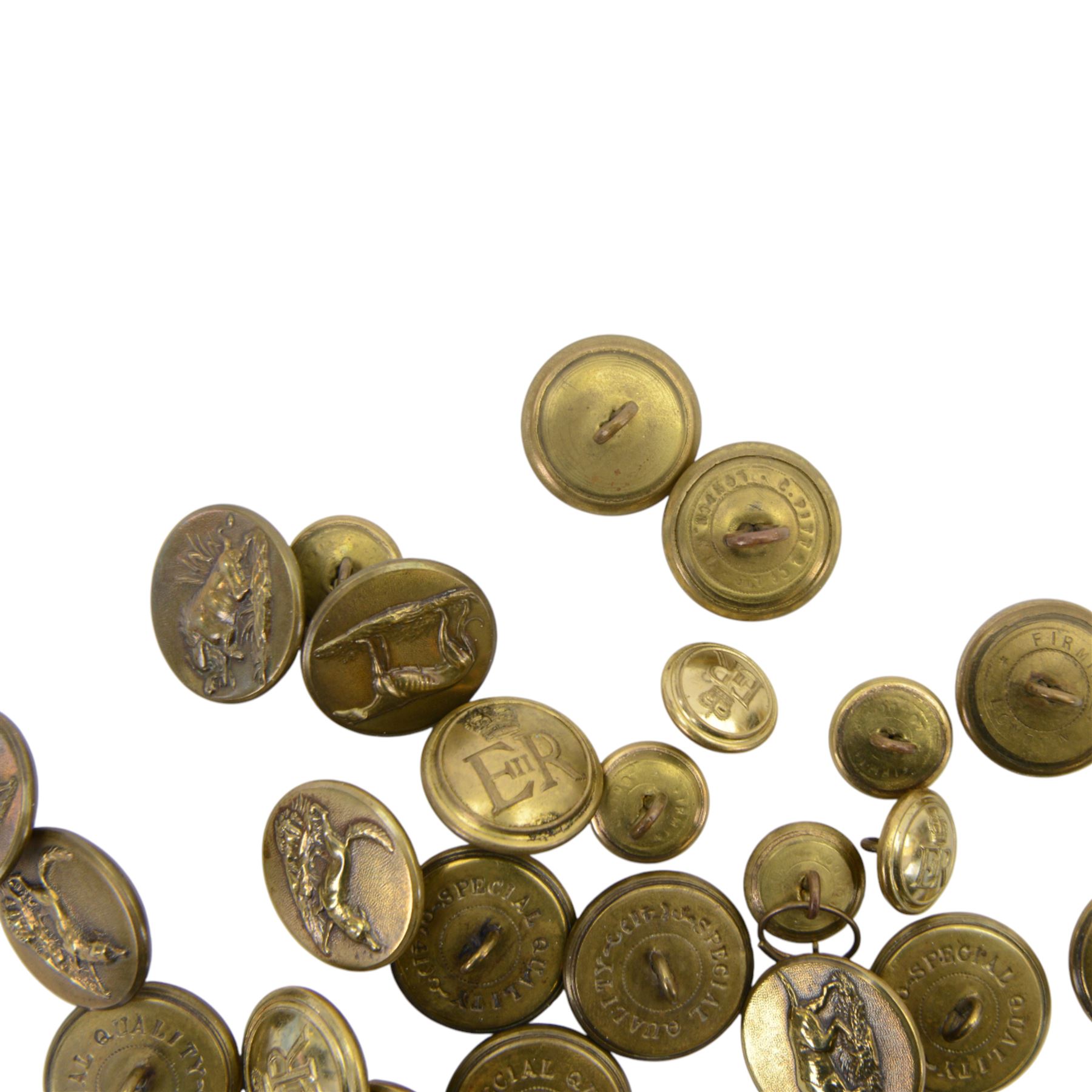 Set of brass animal buttons marked Special Quality | Wood, Metal ...