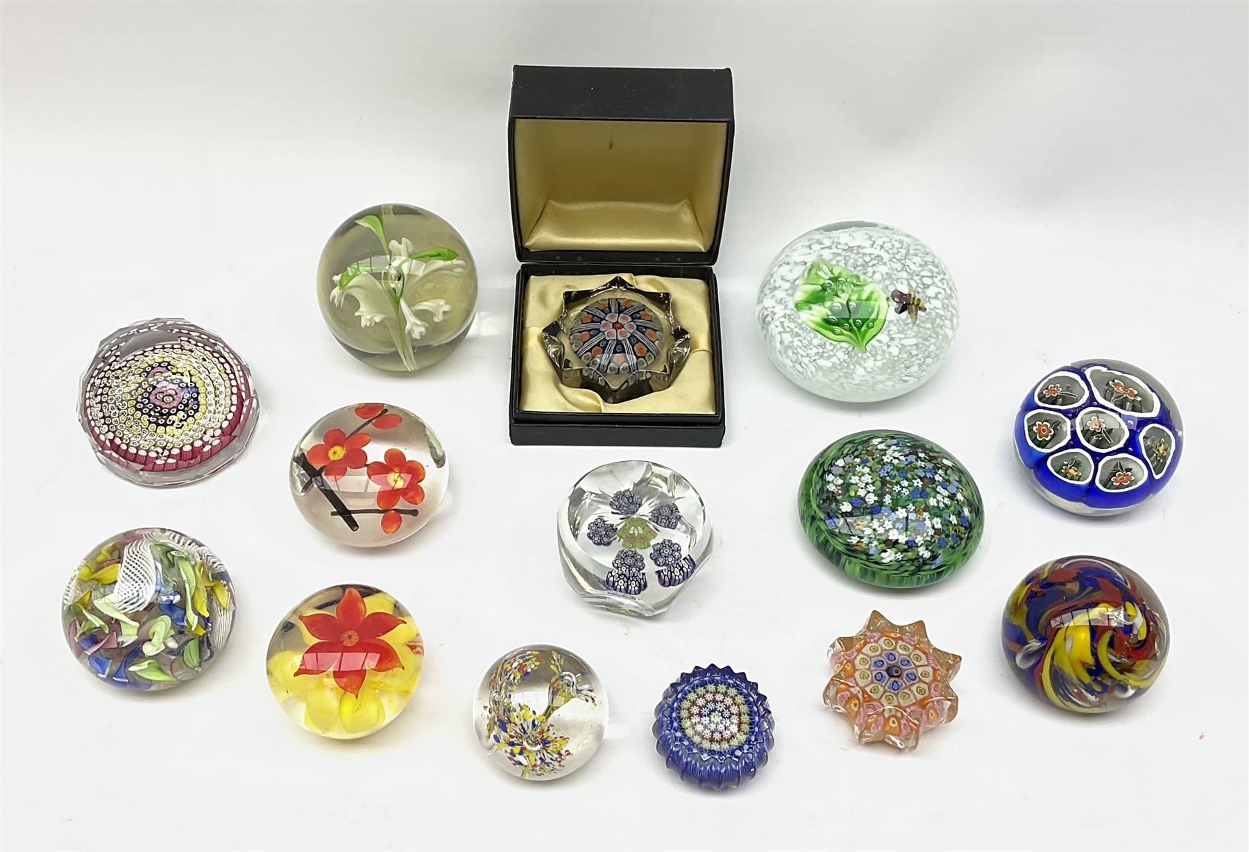 A group of paperweights - 21/05/2021