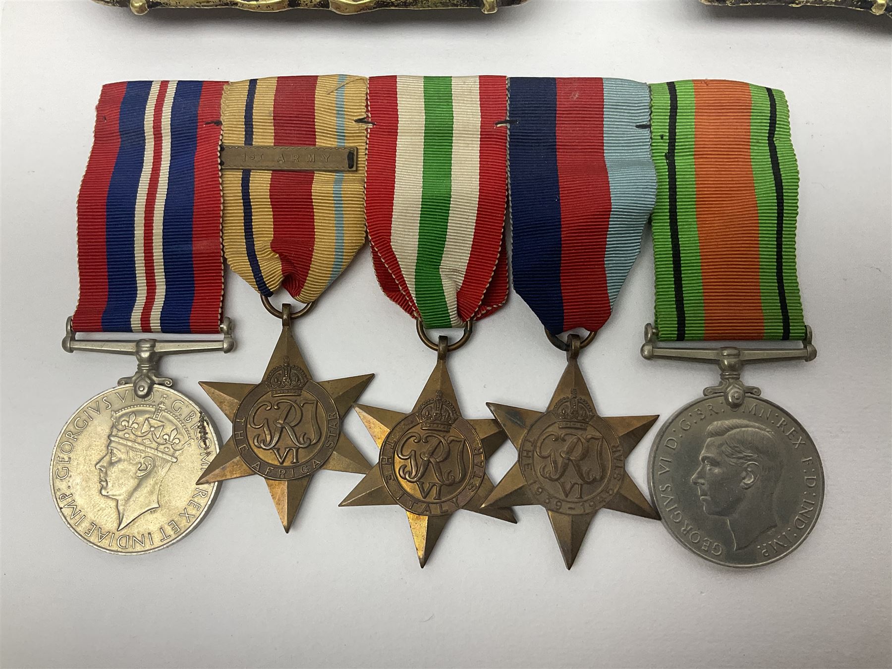 WW2 group of five medals comprising 1939-45 War Medal | Militaria | 81834