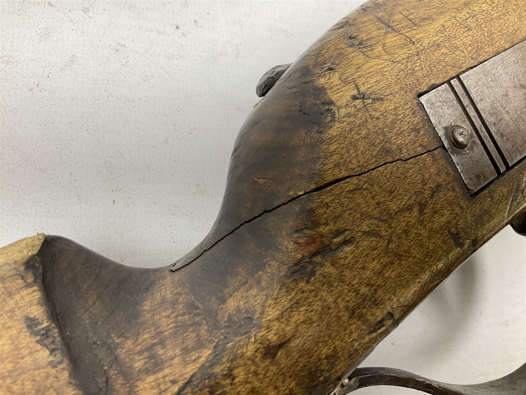 SHOTGUN CERTIFICATE REQUIRED - Modern 20-bore matchlock muzzle loading ...