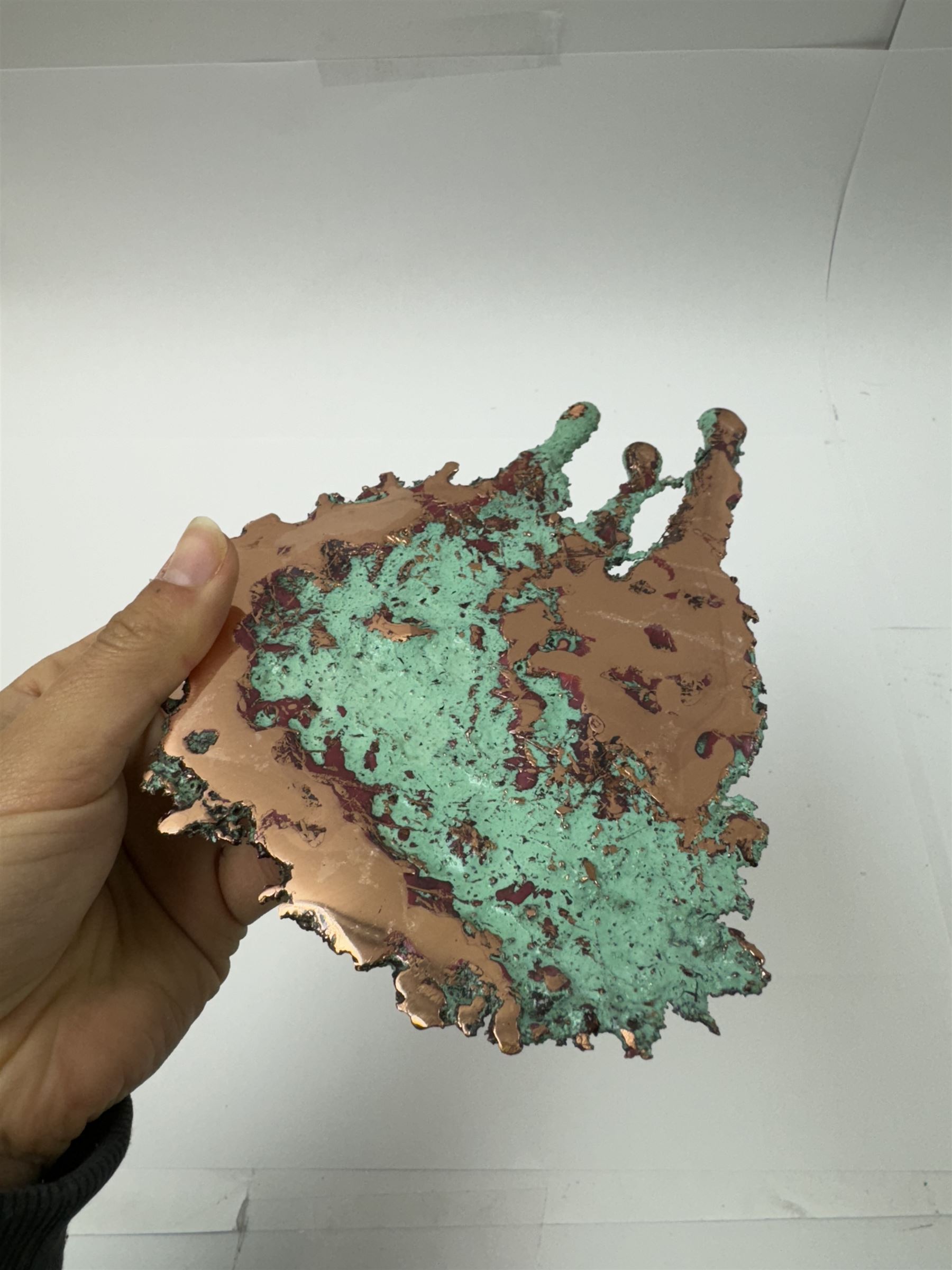 Free form copper splash | Fossils, Minerals & Natural Sciences | 106246