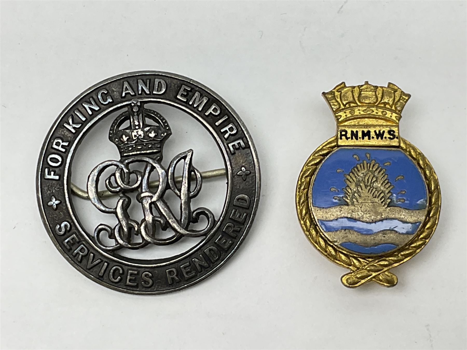 Services Rendered badge No | Militaria | 64664