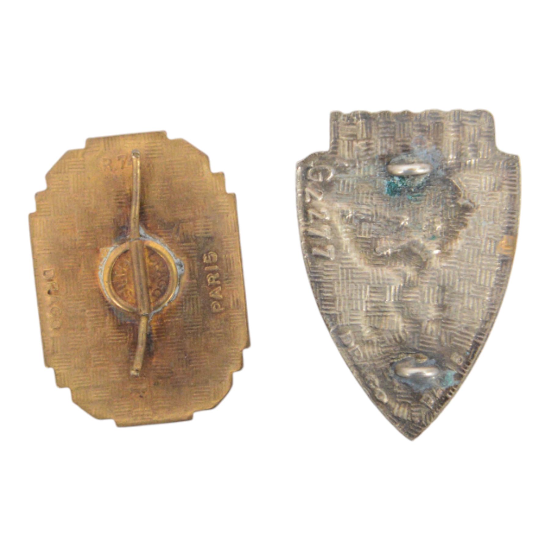 French Foreign Legion ten badges including badges for etrangere paras ...