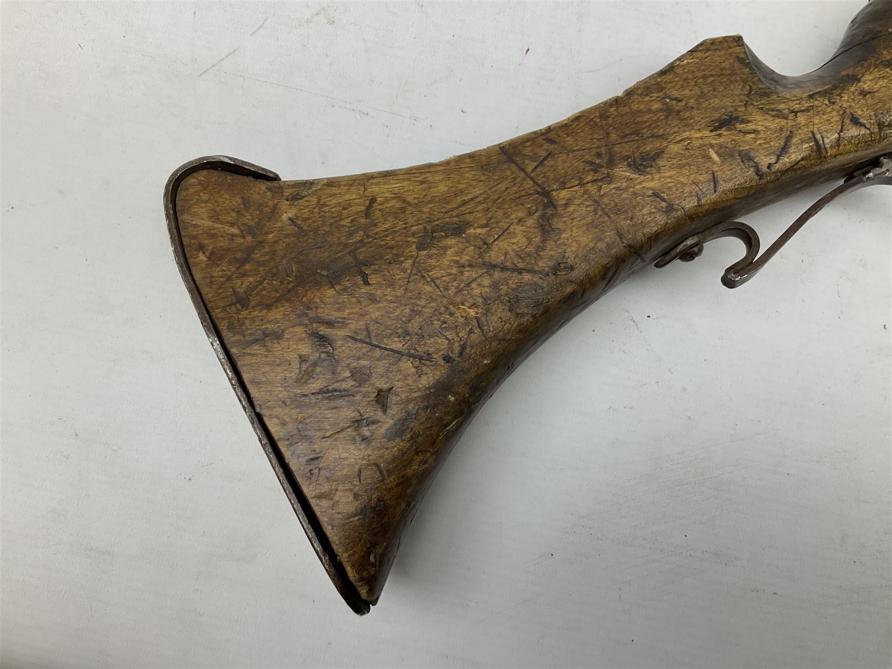 SHOTGUN CERTIFICATE REQUIRED - Modern 20-bore matchlock muzzle loading ...