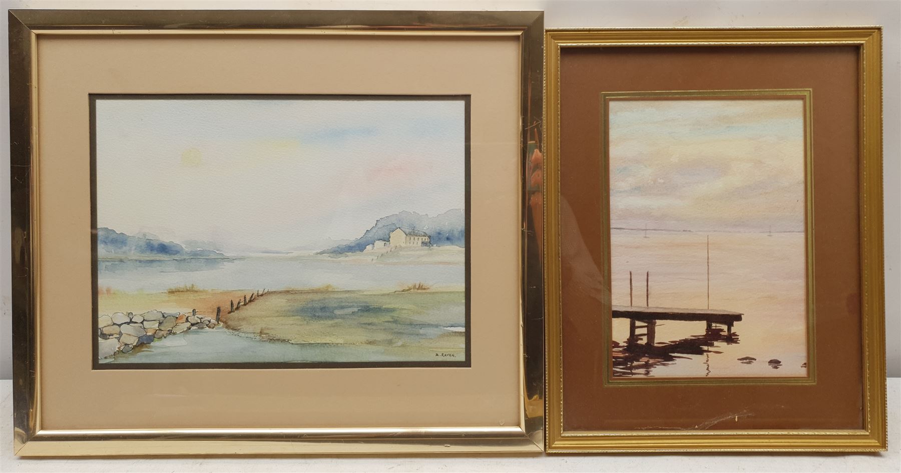 Malcolm Doughty (British Contemporary): View of Robin Hoods Bay from ...