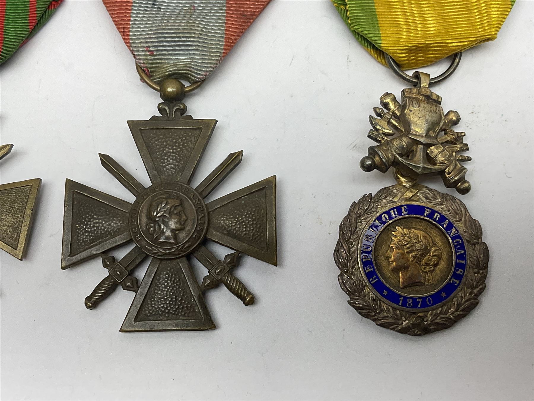 Six WWI French medals - Croix De Guerres for 1914/15 | Medals | 93261