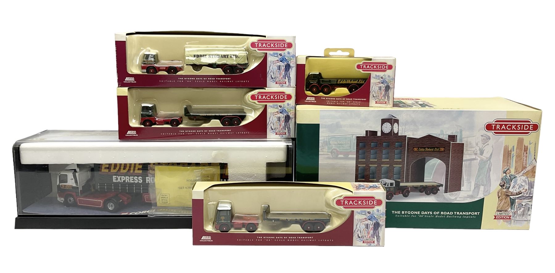 Eddie Stobart - Corgi 75403 Leyland DAF Curtainside lorry as issued in ...