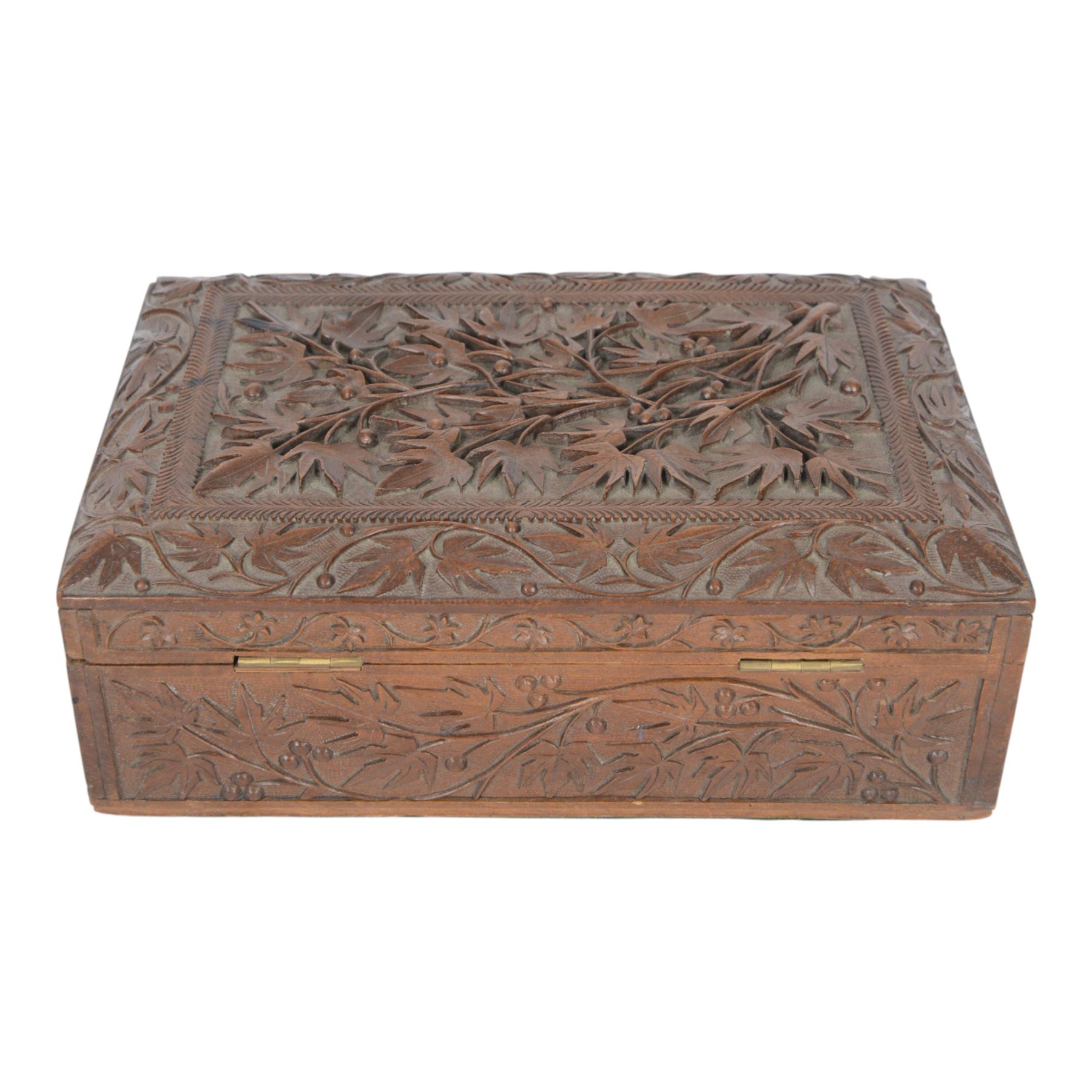 British WWII 1914-1918 carved wooden box for the Royal Flying Corps ...