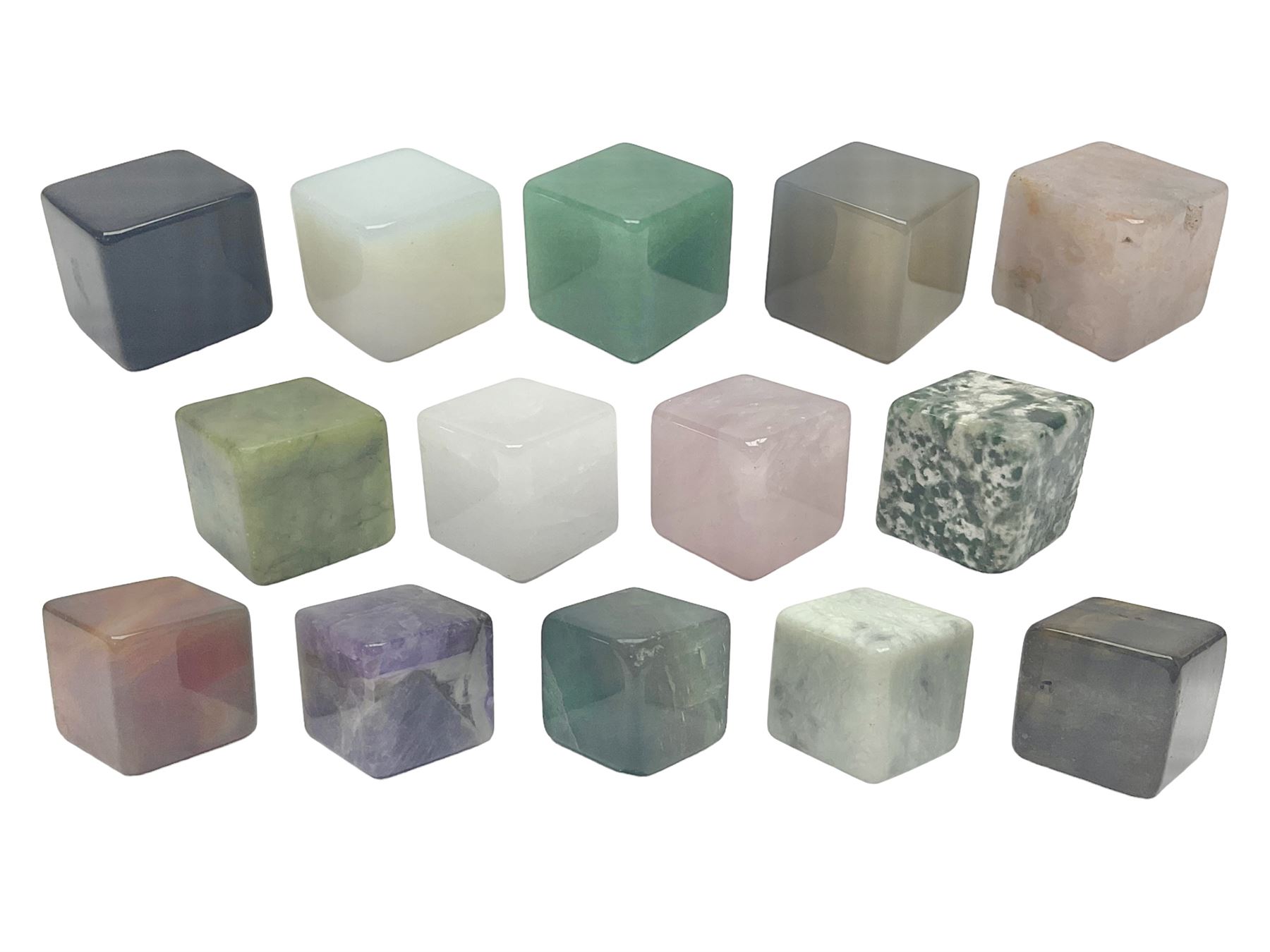 Fourteen cube mineral specimens | Fossils, Minerals & Natural Sciences ...