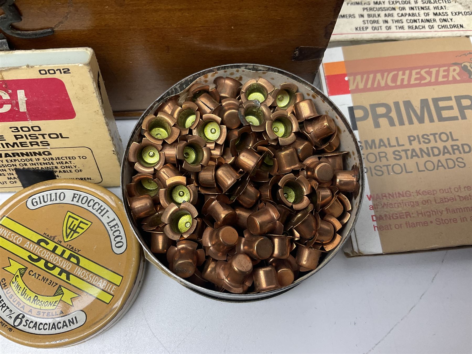 SECTION 1 FIRE-ARMS CERTIFICATE REQUIRED; quantity of primers ...