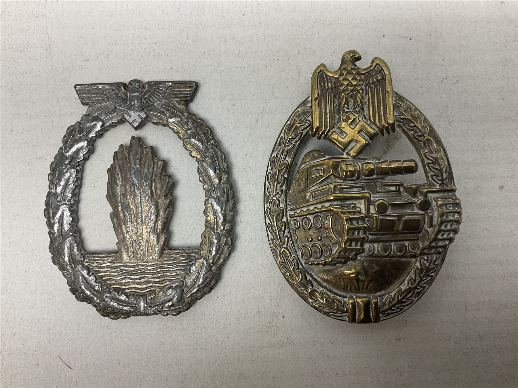 Four German badges comprising Infantry Assault badge; t - 16/11/2022