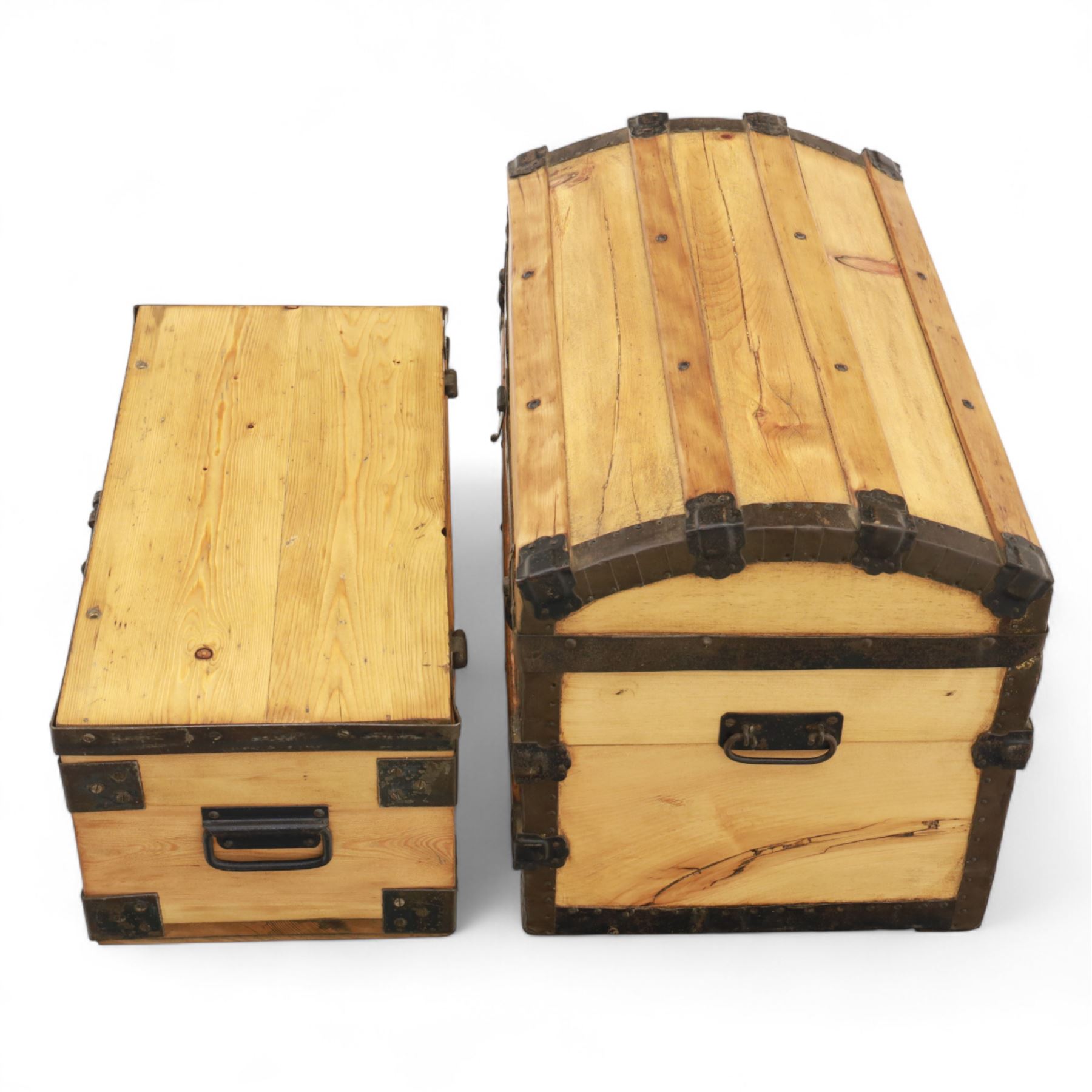 Two pine storage trunks | Modern Furniture | 154368
