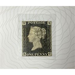 Queen Victoria 'VR Official' penny black | Stamps | 52970