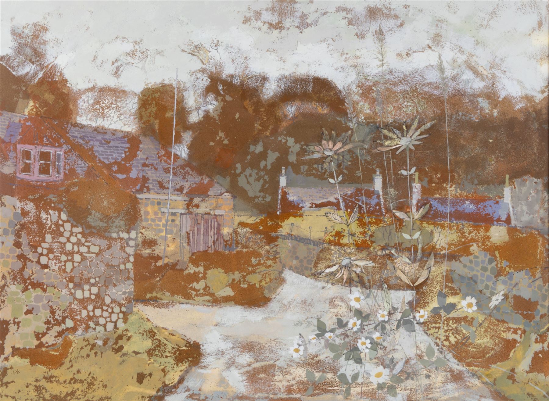 Leonard Gray RSW (Scottish 1925-2019): 'Converging Lanes' | Paintings ...