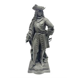 Spelter figure modelled as a cavalier | Wood, Metal & Other Decorative ...