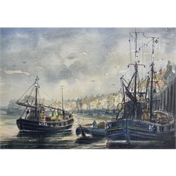 Jack Rigg (British 1927-2023): Whitby Harbour | Paintings, Drawings ...
