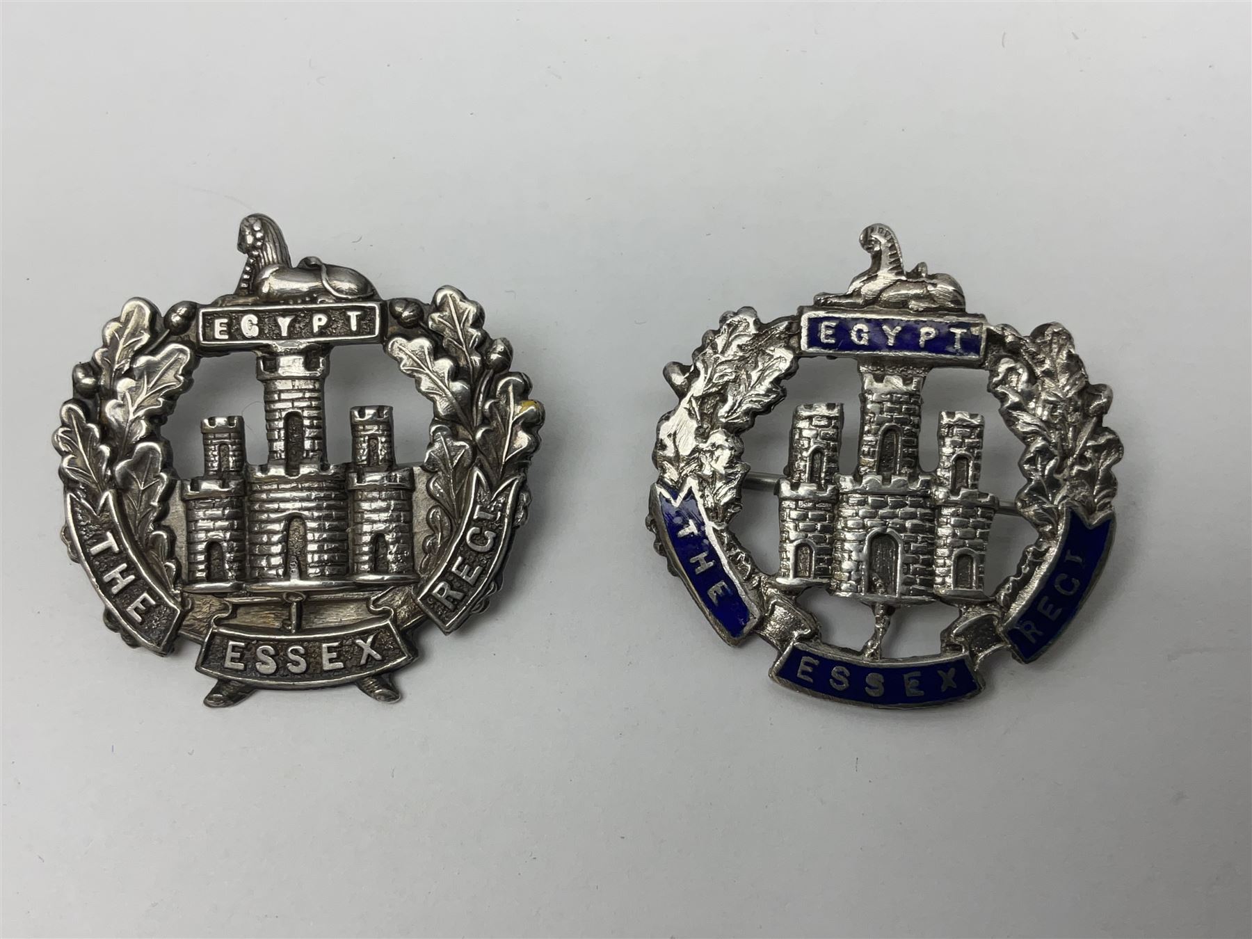 Six silver sweetheart brooches - Australian Commonwealth Military ...