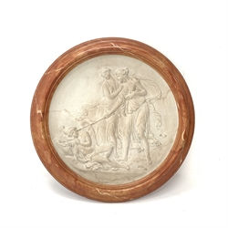 A large neoclassical style plaster wall plaque | Antiques, Collectables ...