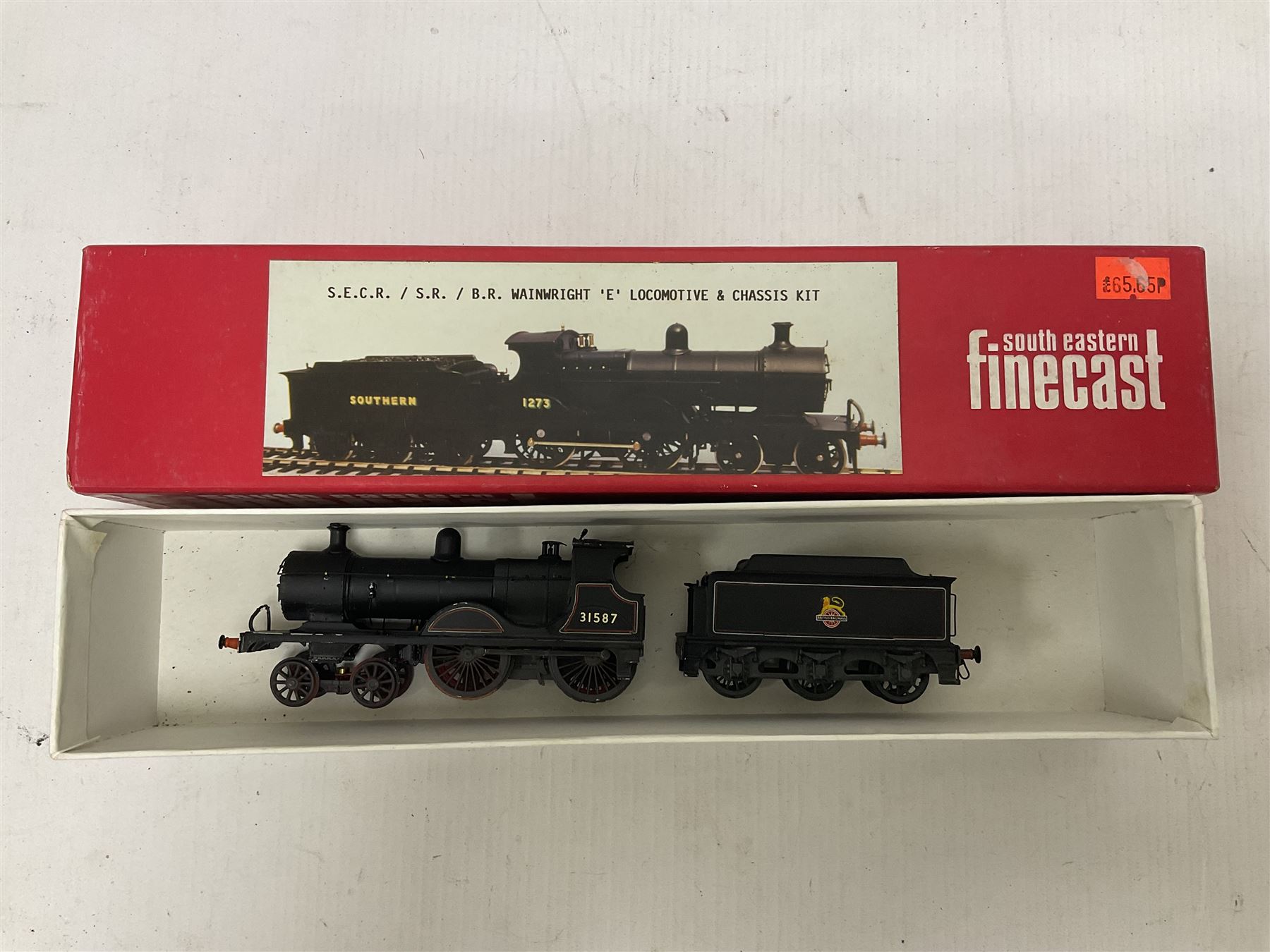 ‘00’ gauge - two kit built steam locomotives comprising Class E 4-4-0 ...