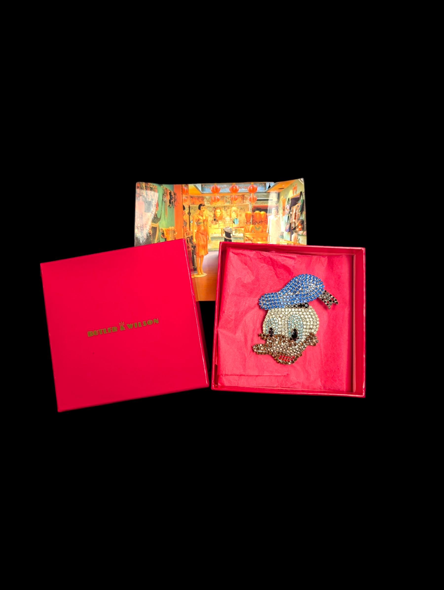 Butler & Wilson Disney Donald Duck brooch, boxed - Affordable Antiques ...