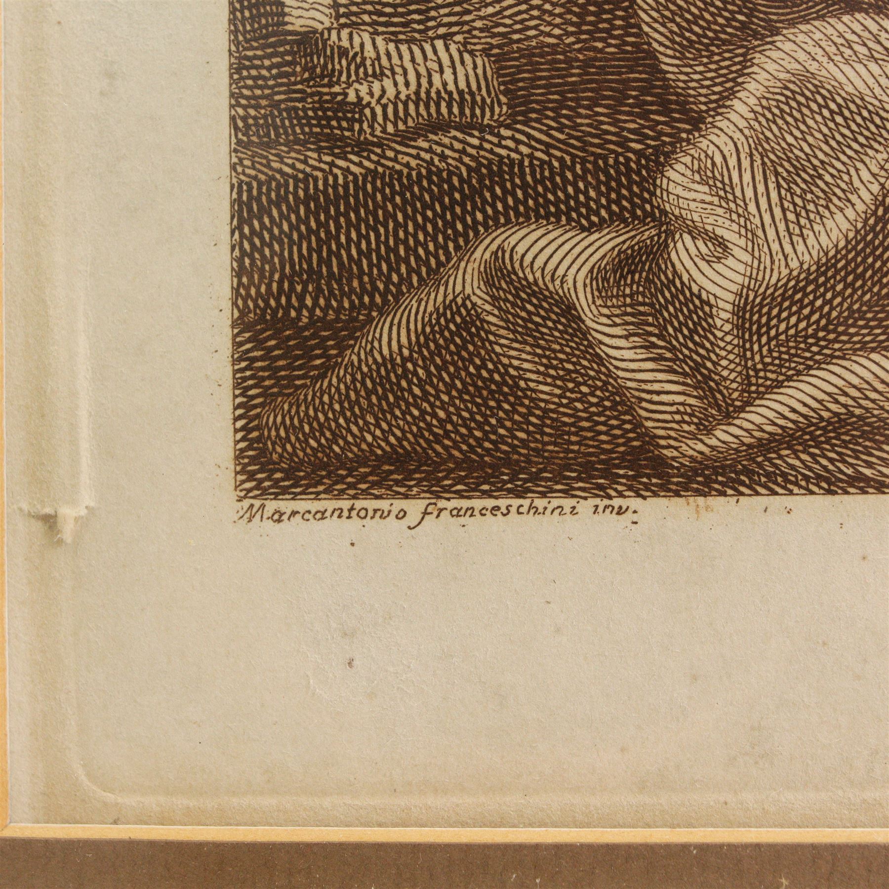 Francesco Bartolozzi (Italian 1727-1815) after Marcantonio Franceschini ...