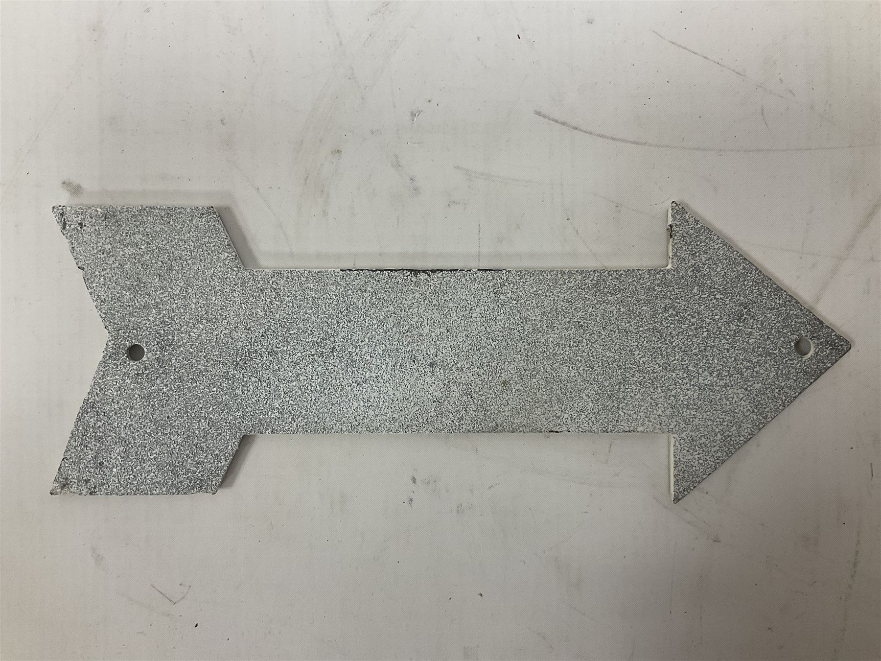 Cast iron Toilets sign in the shape of an arrow | Wood, Metal & Other ...