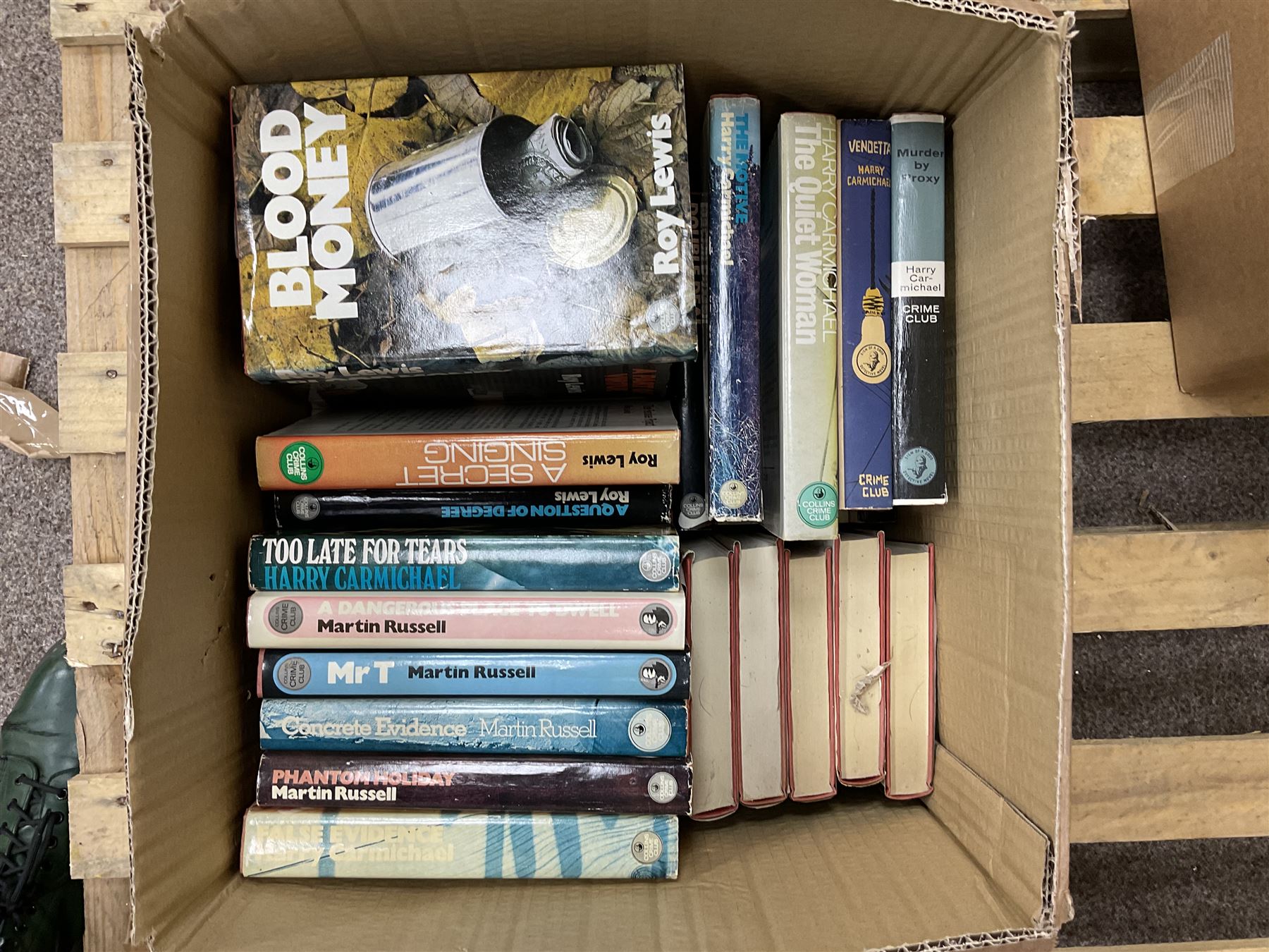 Collection of First edition Collins Crime Club crime and detective ...