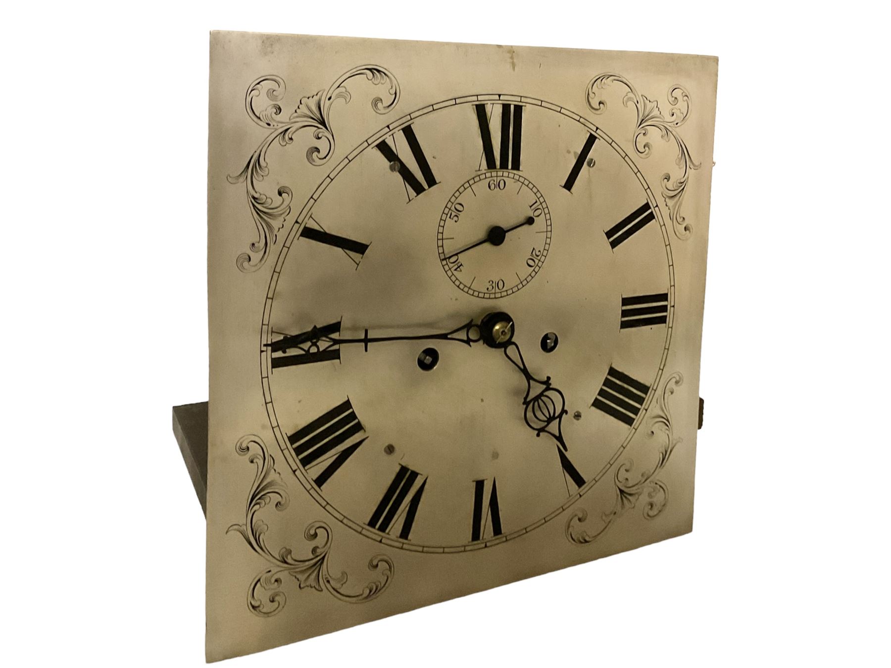 English - 8-day Longcase clock movement and dial | Clocks & Barometers ...