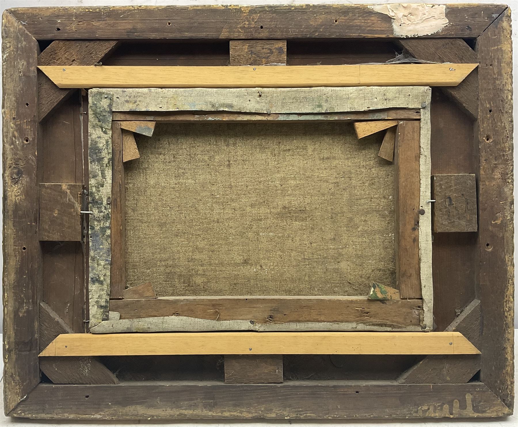 Herbert F Royle (British 1870-1958): Snow in a Wharfedale Village ...