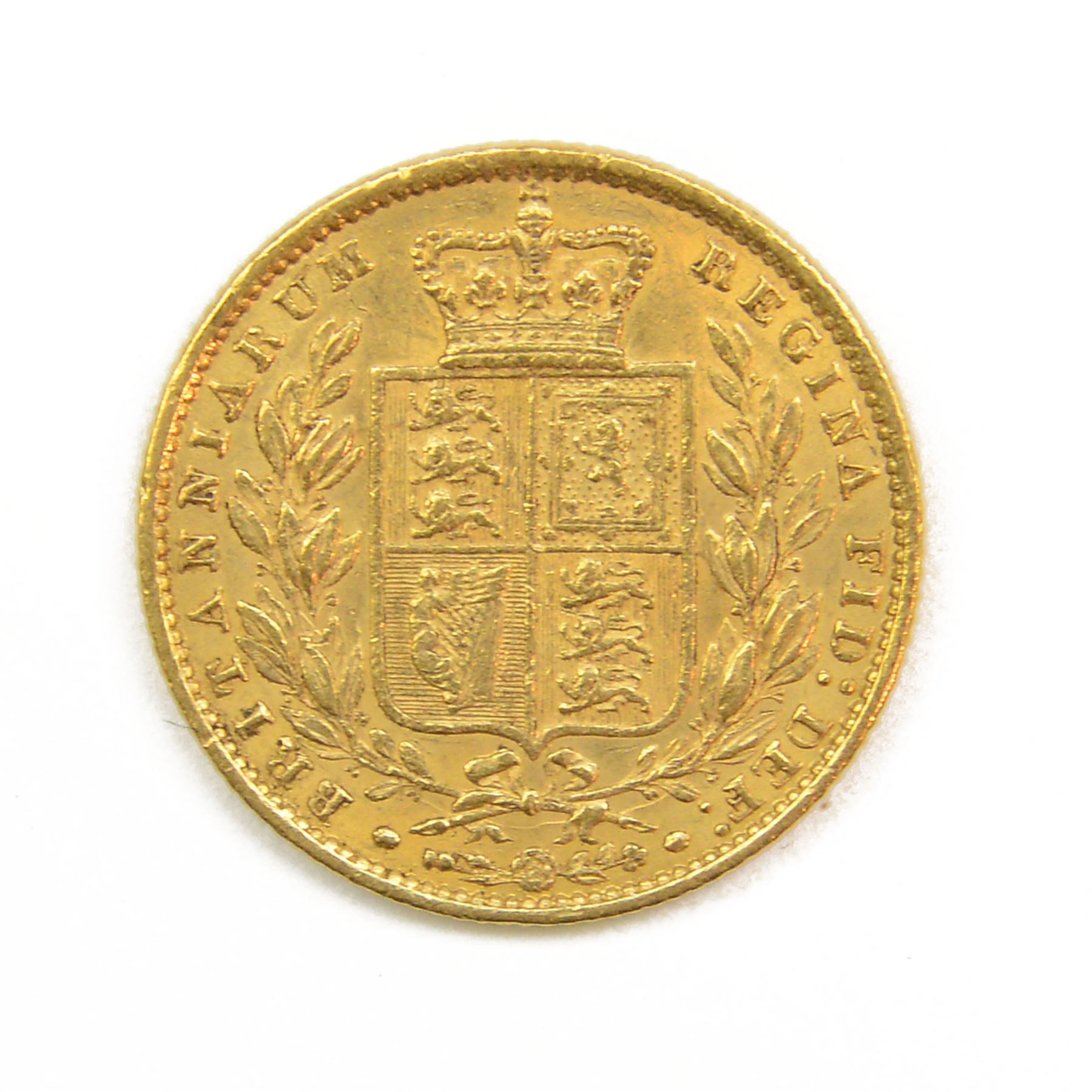 Queen Victoria 1861 gold full sovereign coin - 20/02/2025