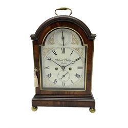 Robert Philip of London - English late 19th century 8-day mahogany ...