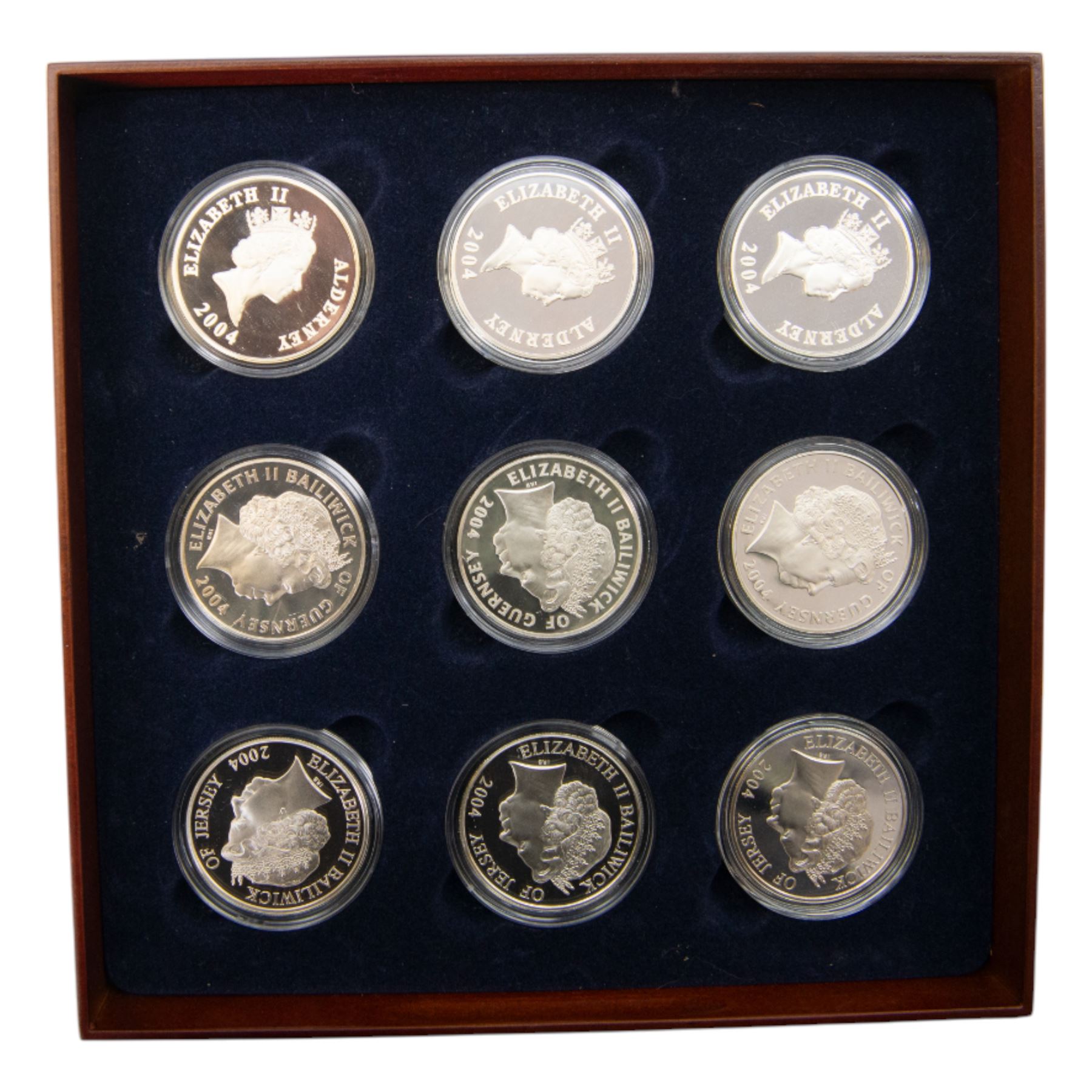 The Royal Mint United Kingdom 2004 'The Golden Age of Steam' set ...
