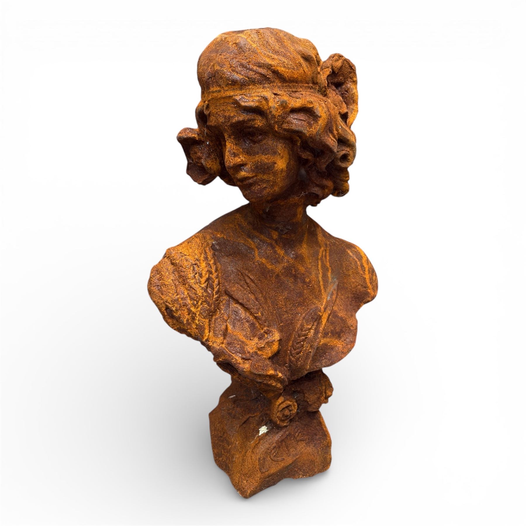 Cast iron female Bust | Planters, Statuary & Decorative | 163877