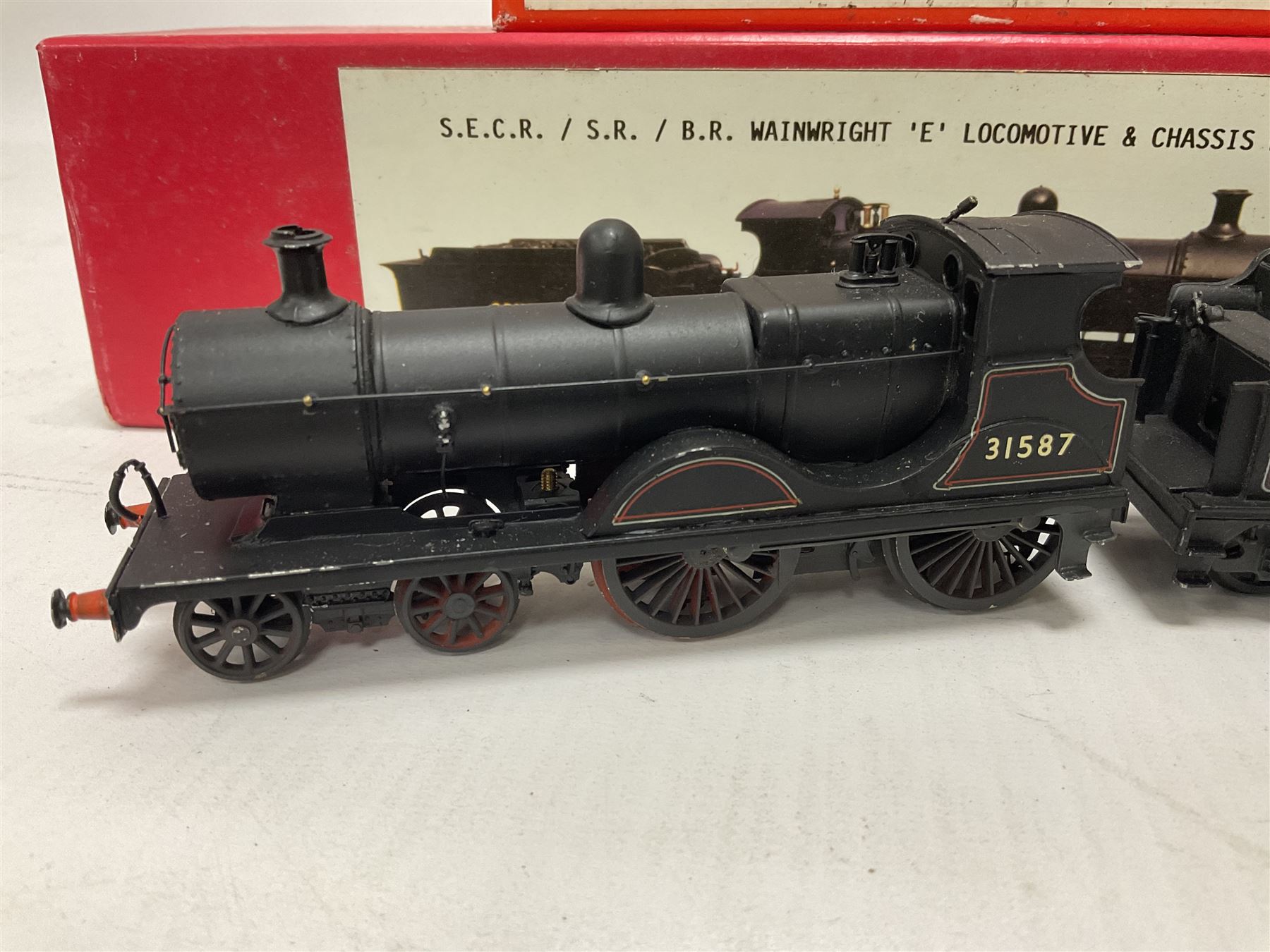 ‘00’ gauge - two kit built steam locomotives comprising Class E 4-4-0 ...