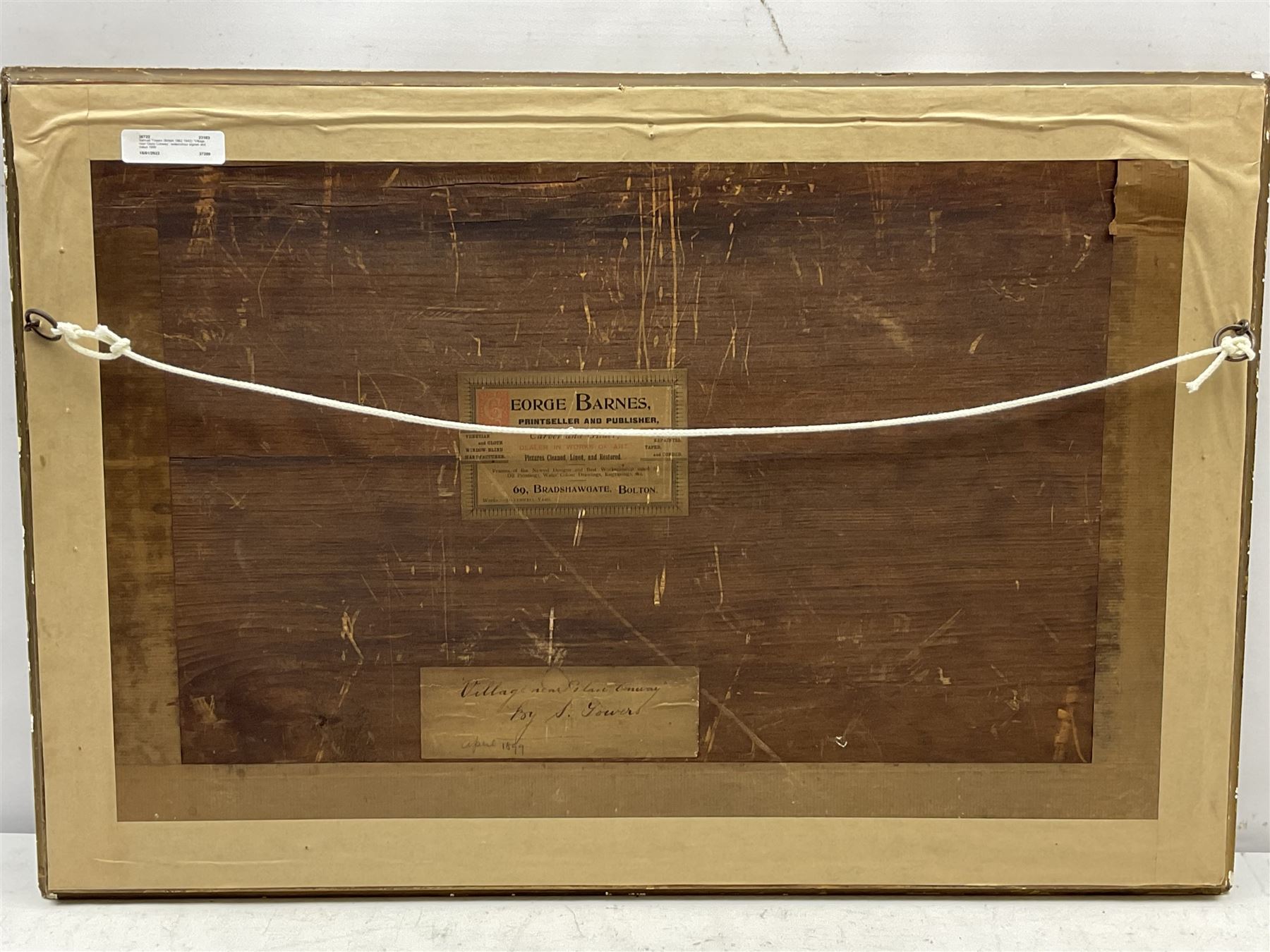 Samuel Towers (British 1862-1943): 'Village near Glare Conway ...