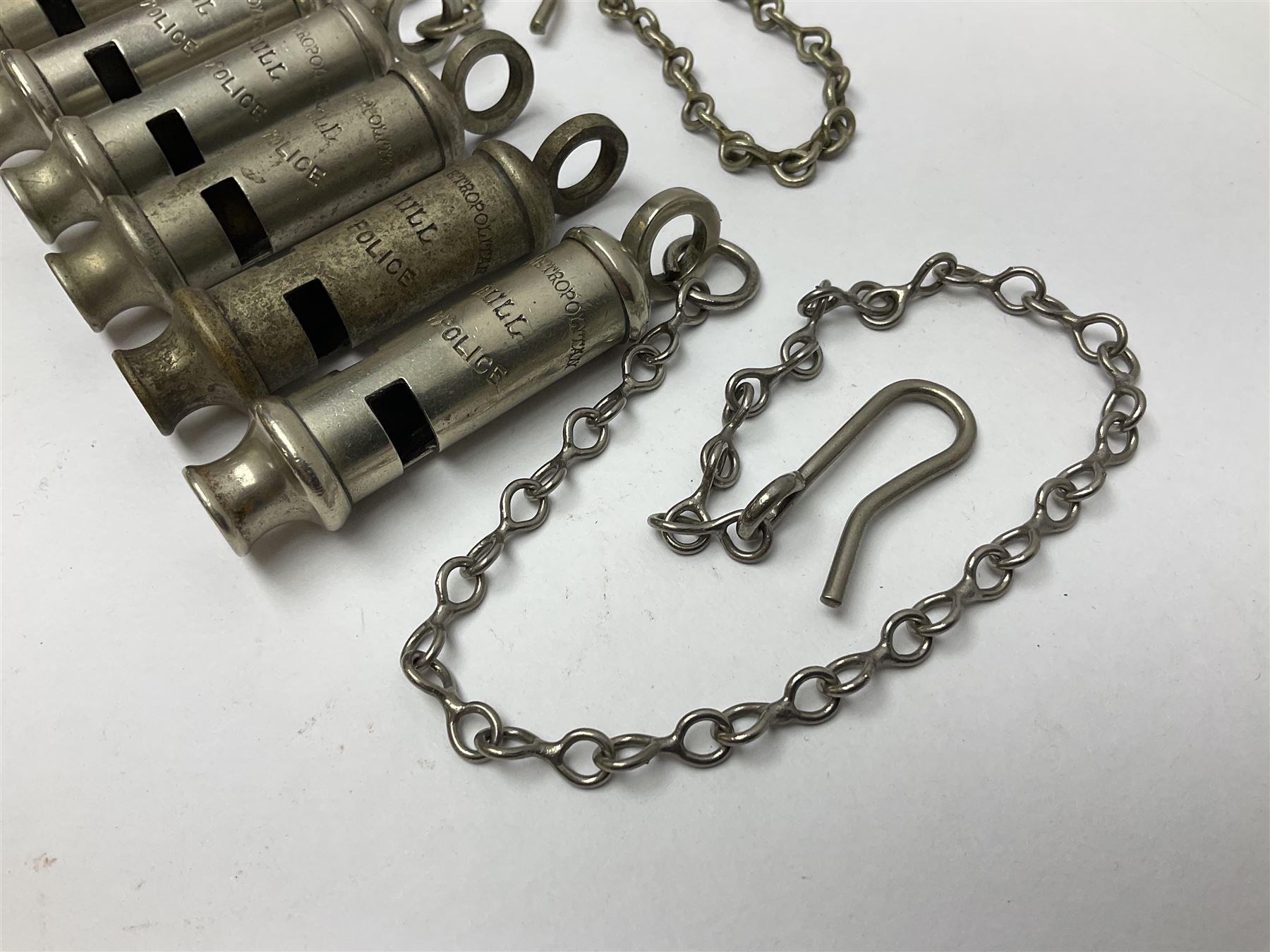 Seven Hull City Police 'Metropolitan' whistles | Militaria | 78236